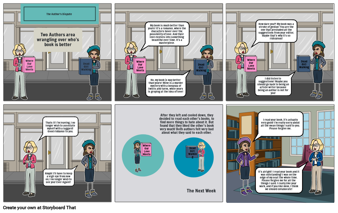 Sadlier U.1 Comic Strip Storyboard by eliany95341