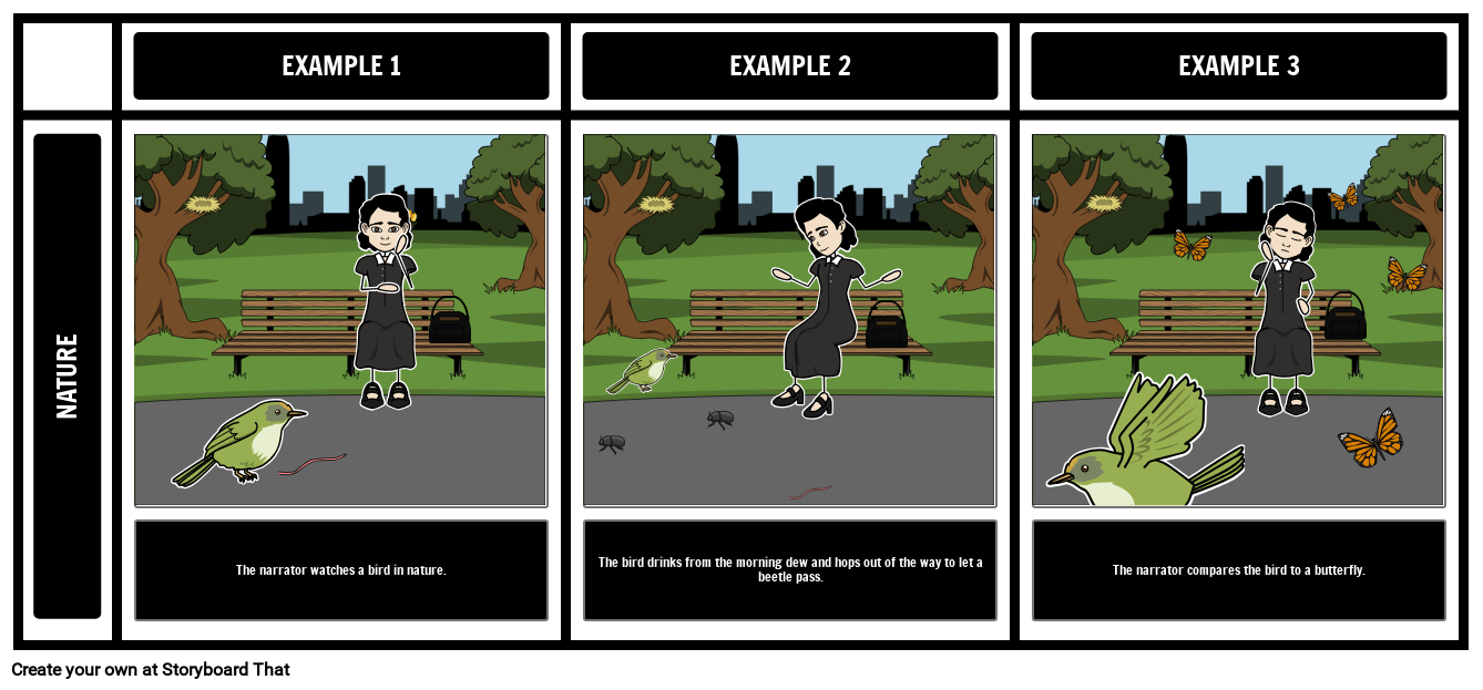 A Bird Came Down the Walk Analysis & Activities