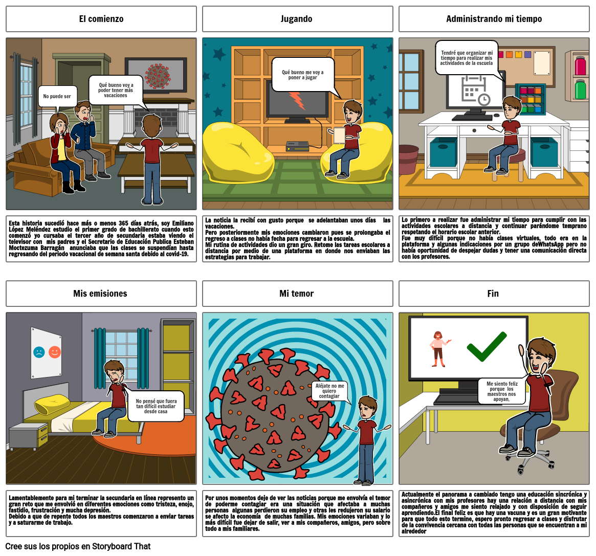 Mi cuento Storyboard por emilinolopezmelendez