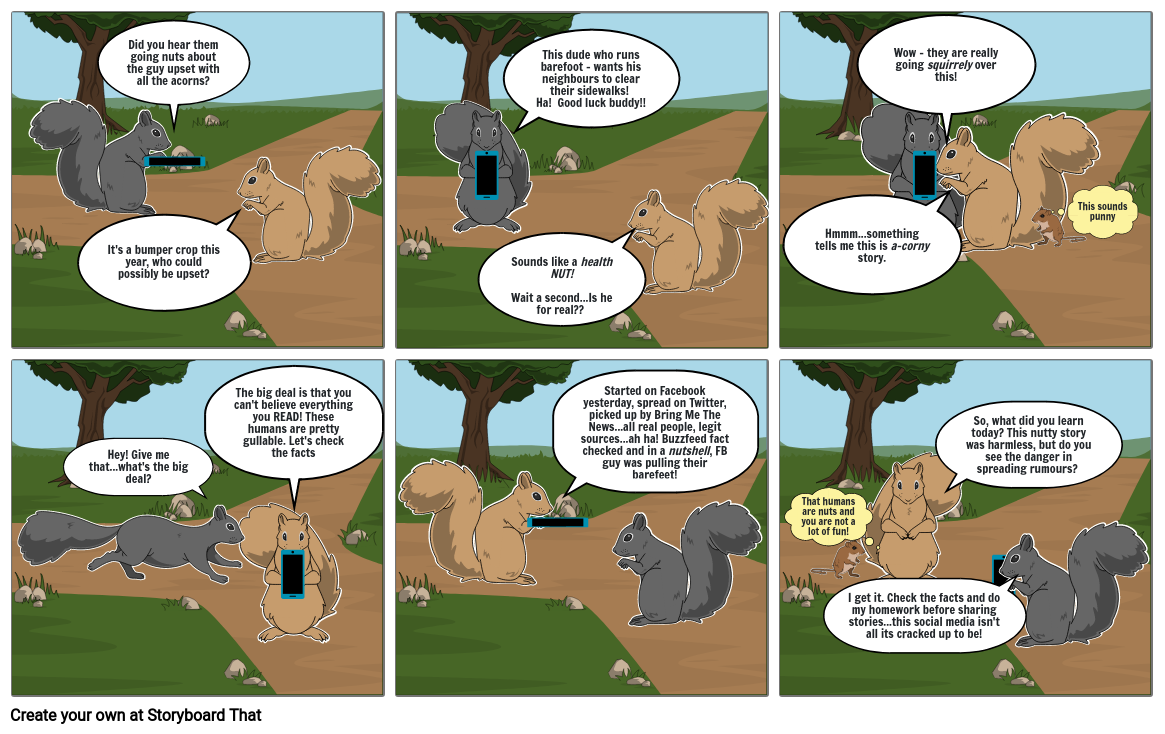 This is Nuts! Storyboard by erikaboone