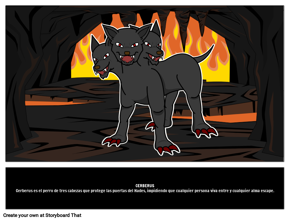 Cerberus Mitología Griega | Tres Dirigió el Perro | Perro de Hades