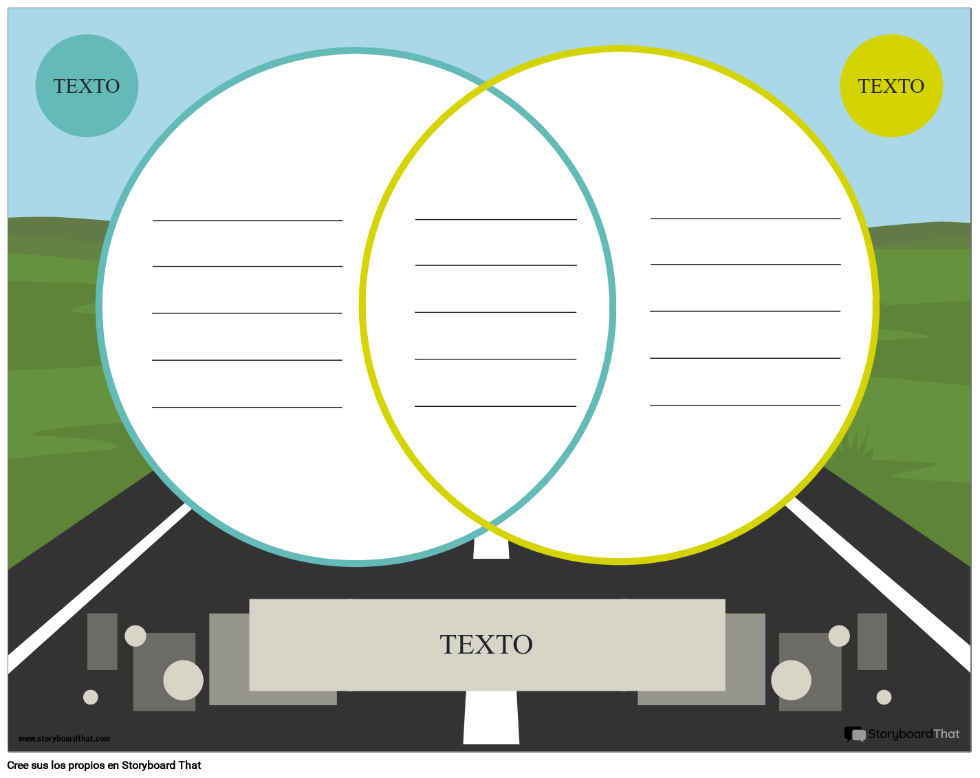 Comparar Contraste 5 Storyboard por es-examples
