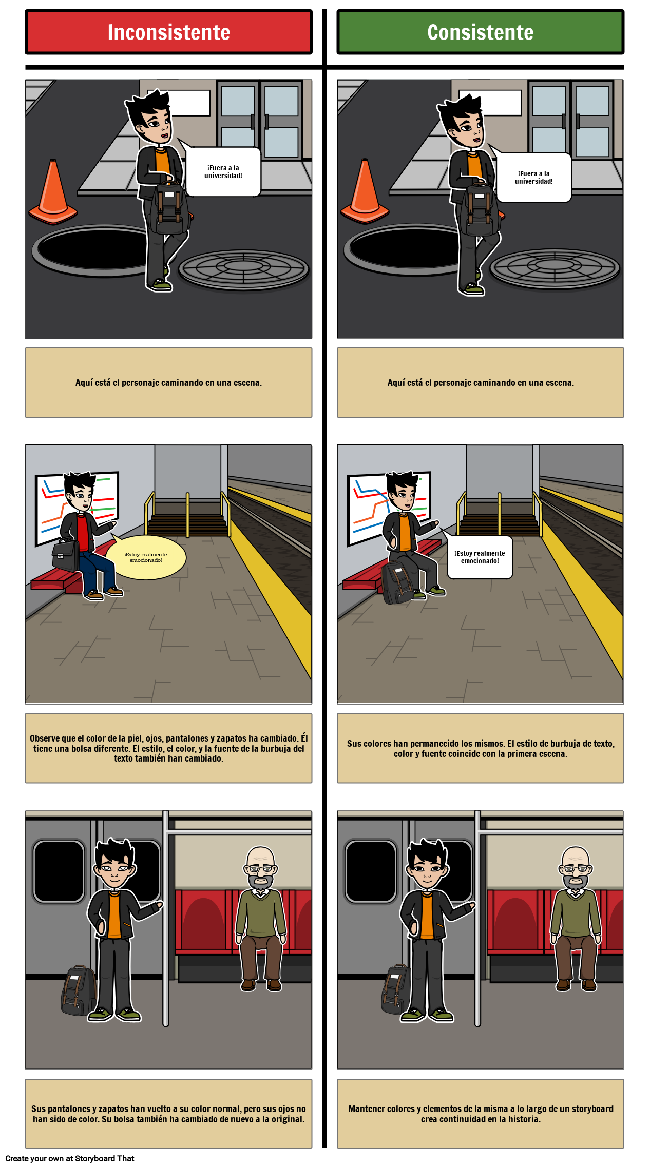 Consistencia Storyboard av es-examples
