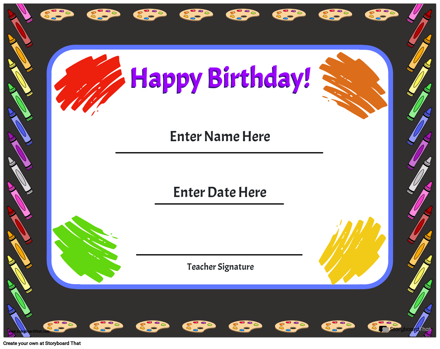 Cumpleaños 14 Storyboard por es-examples