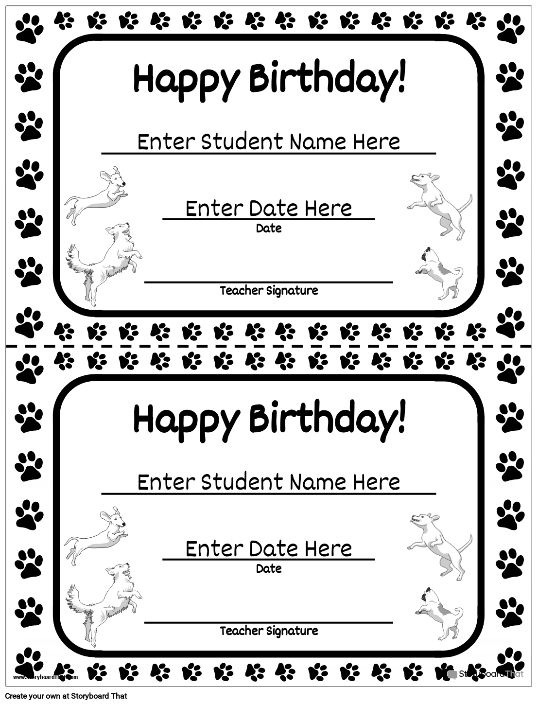 Cumpleaños 9 Storyboard por es-examples