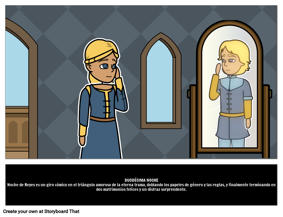 Duodécima Noche Storyboard von es-examples