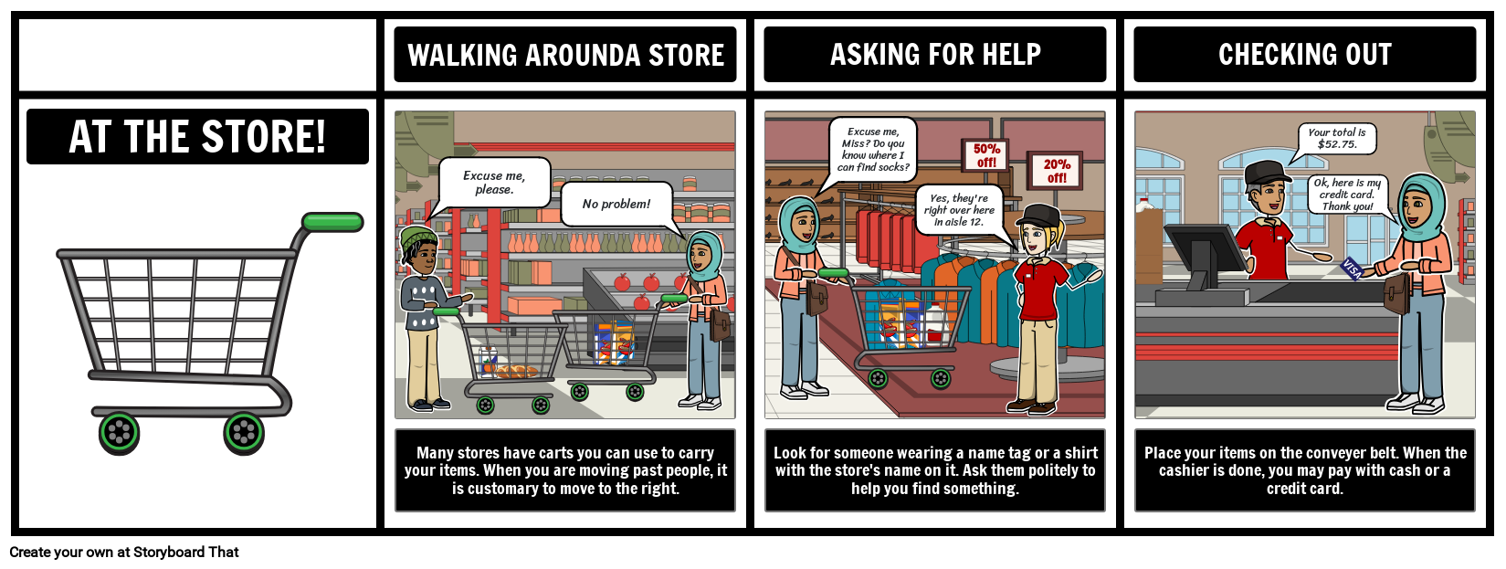 En la Tienda Storyboard por es-examples