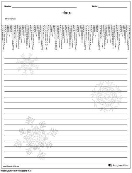 Hojas de Trabajo de Escritura Creativa | Rompiendo la Escritura