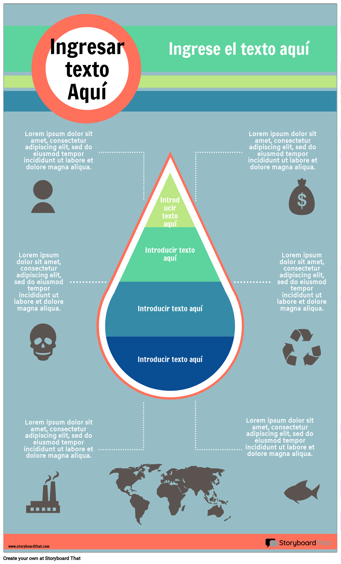 Geografía Infografía 2 القصة المصورة من قبل es-examples