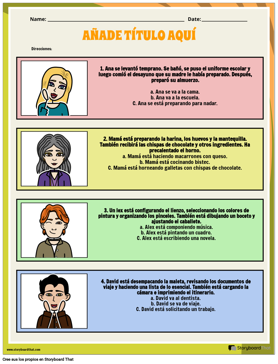 Hojas De Trabajo De Inferencia Para Quinto Grado