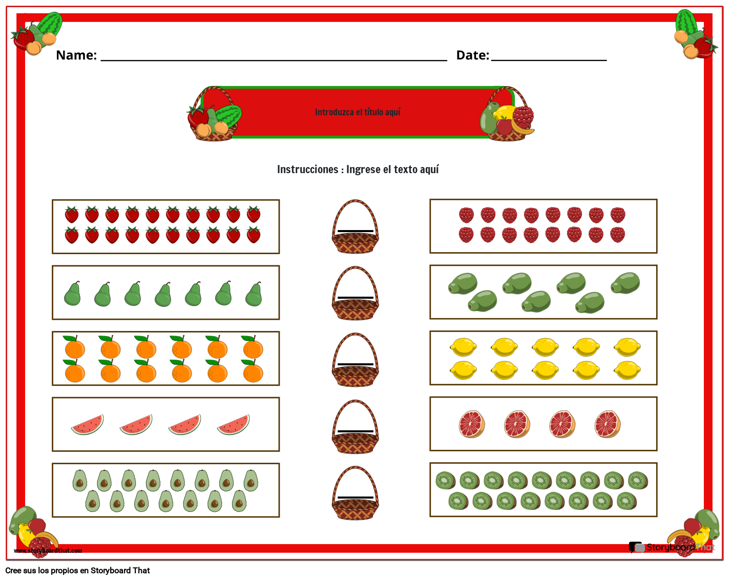 Hojas De Trabajo De Comparación De Compras Para Estudiantes