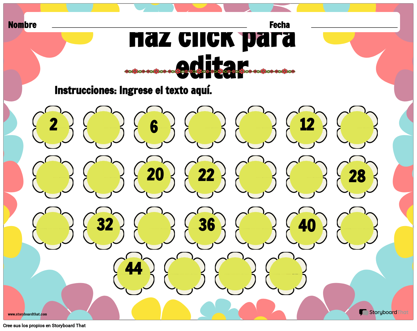 Hoja de trabajo de números pares e impares para imprimir gratis con motivos