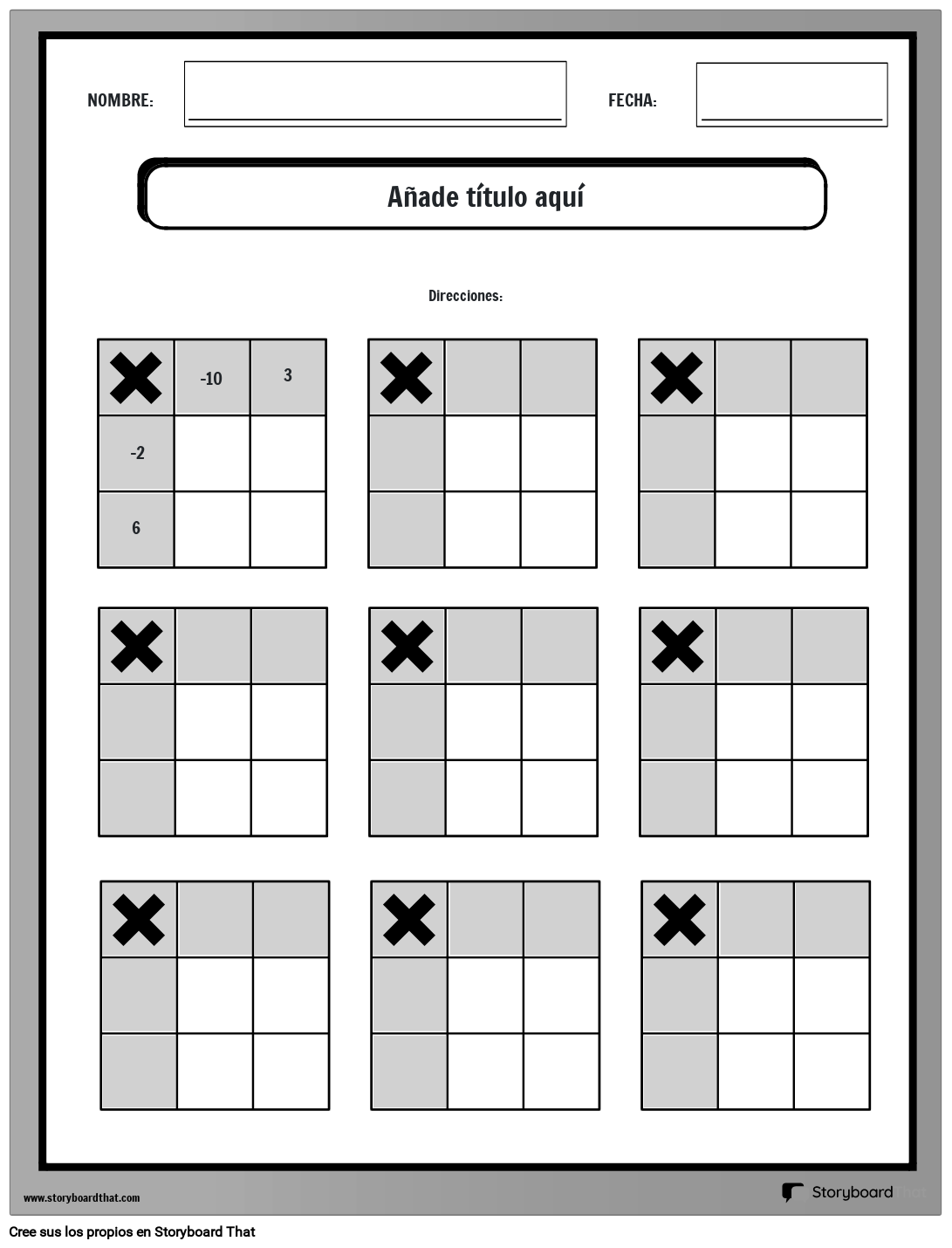 Hojas De Trabajo De Multiplicación De Números