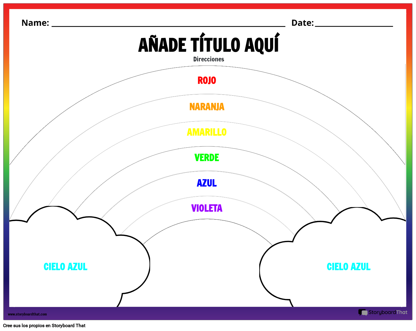 Hojas De Trabajo Para Colorear