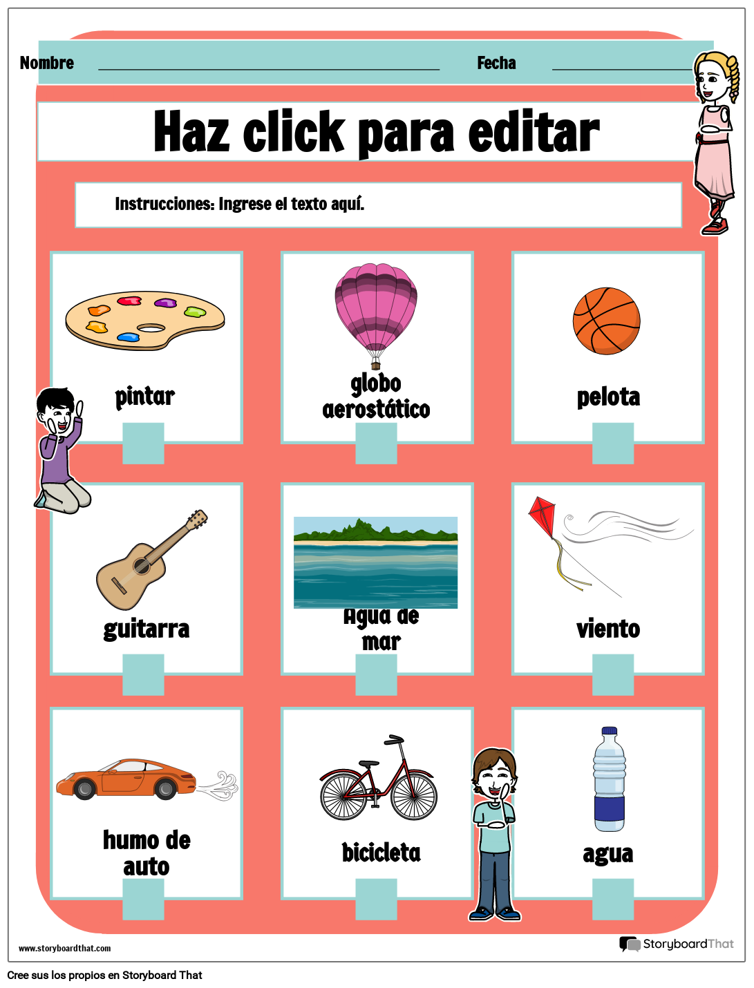 Hoja De Trabajo Sobre Los Estados De La Materia Para La Escuela ...