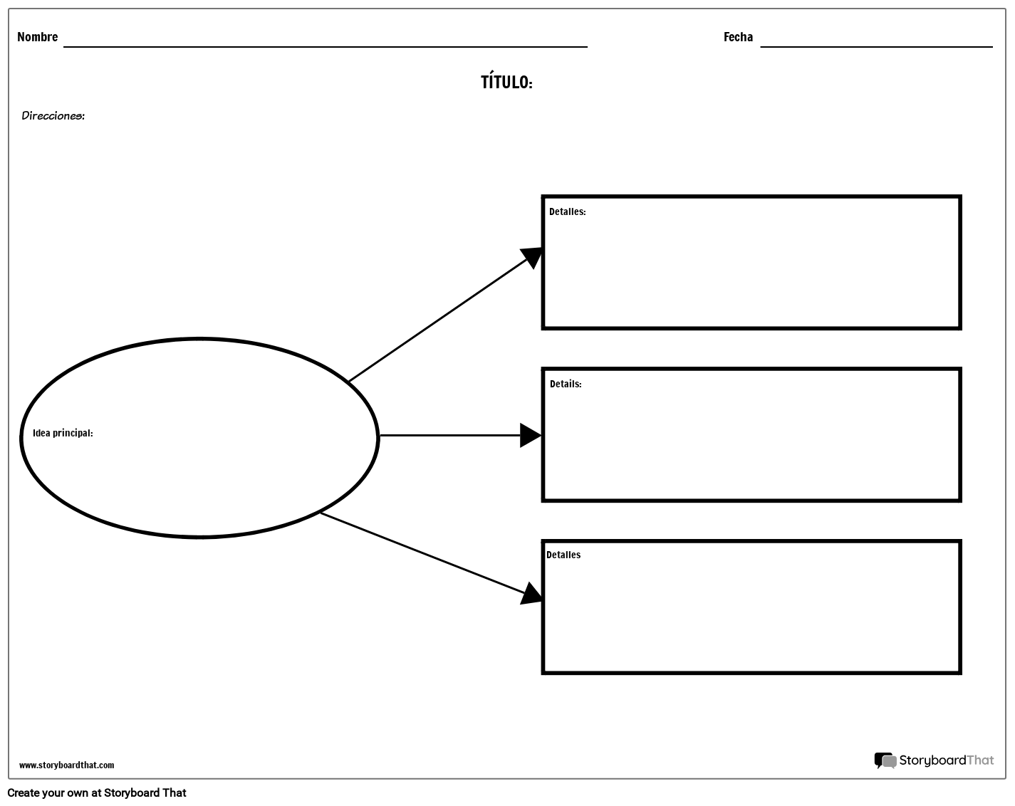Idea Principal: Horizontal Storyboard por es-examples