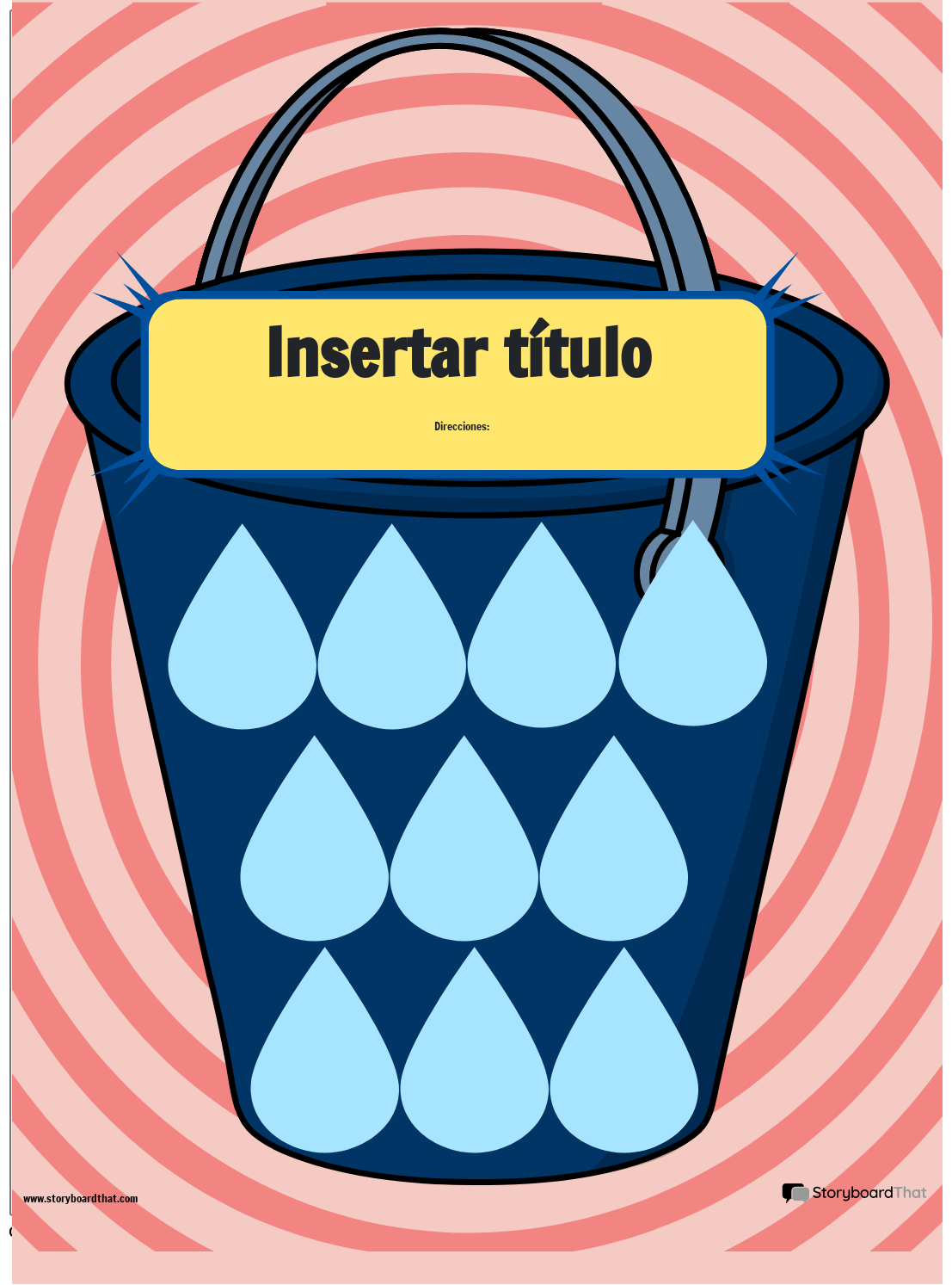 Llena el Balde de Autoafirmación Storyboard by es-examples