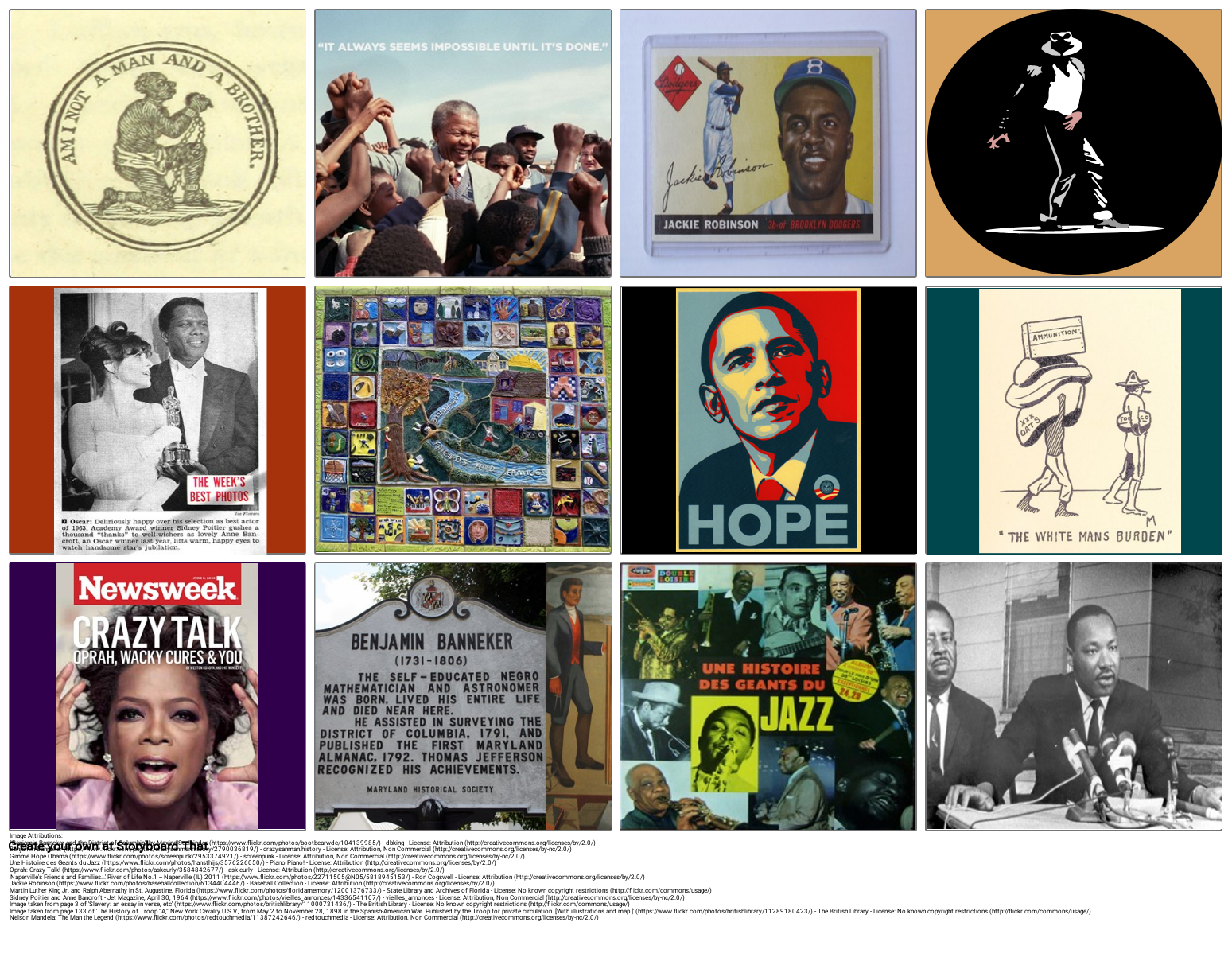 Mes de la Historia Negra e Ideas Para Niños