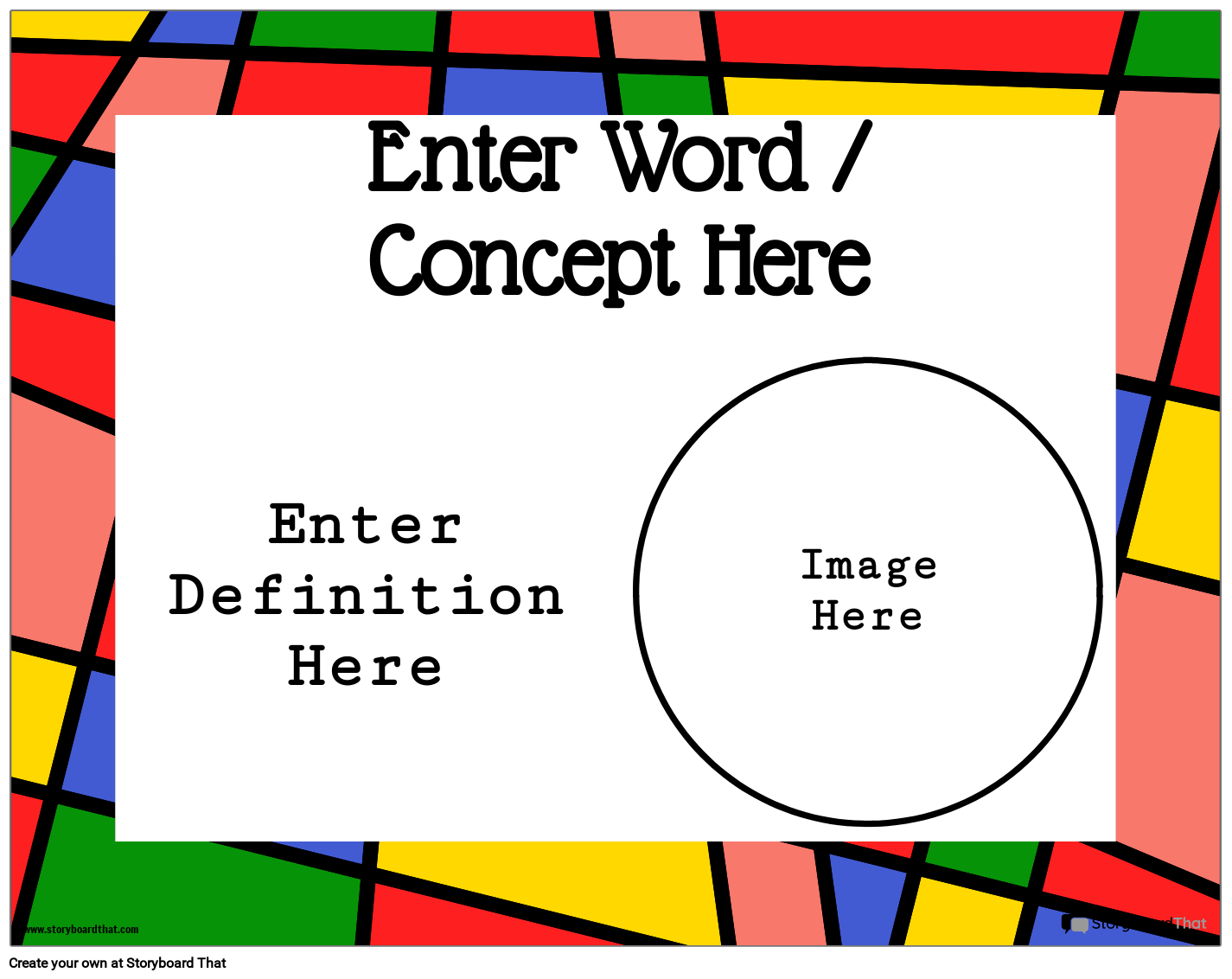 Muro De Palabras 7 Storyboard Por Es Examples