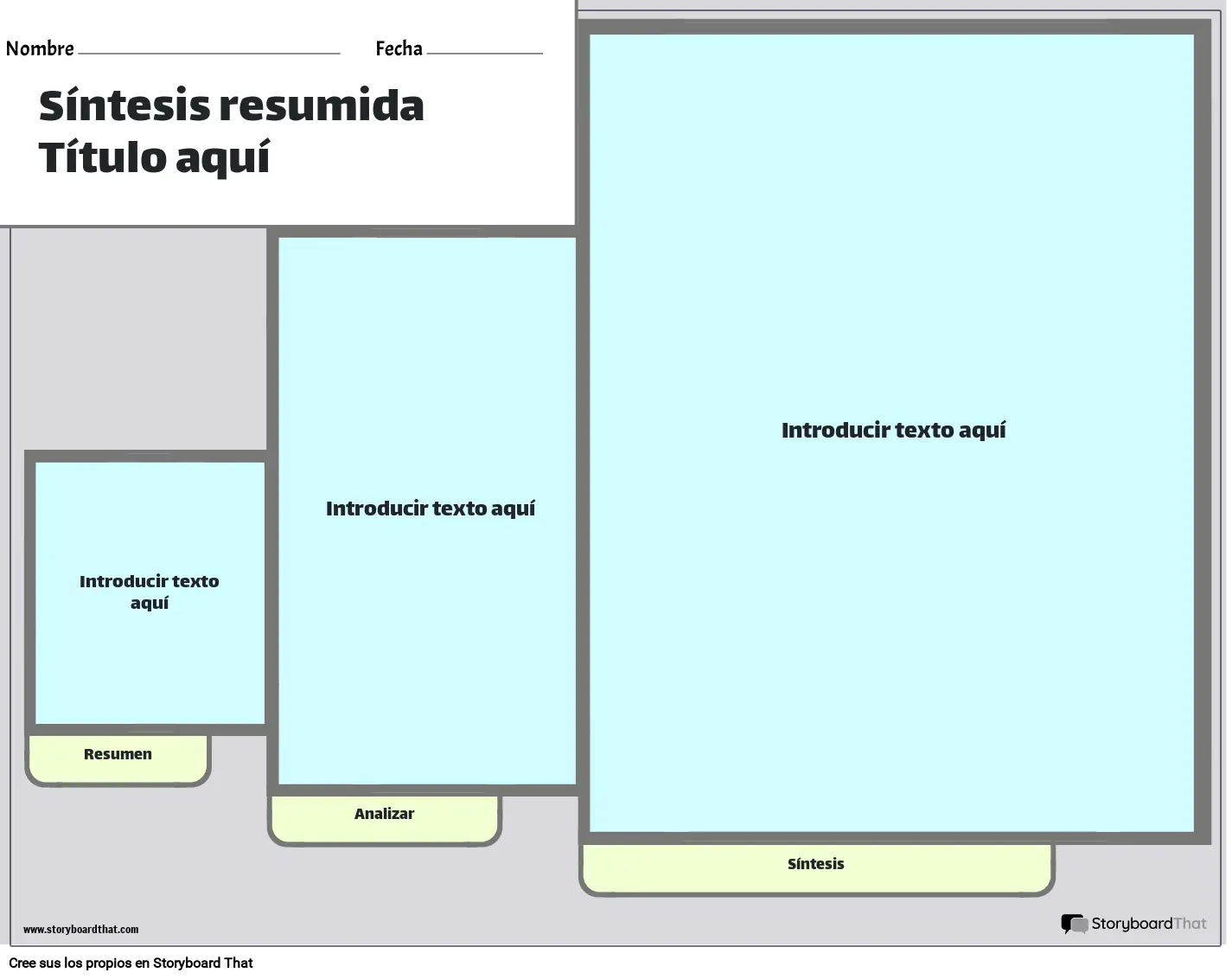 Nueva Plantilla de Resumen y Síntesis de Página de Creación 3 Nueva Plantilla de Resumen y Síntesis de Página de Creación 3
