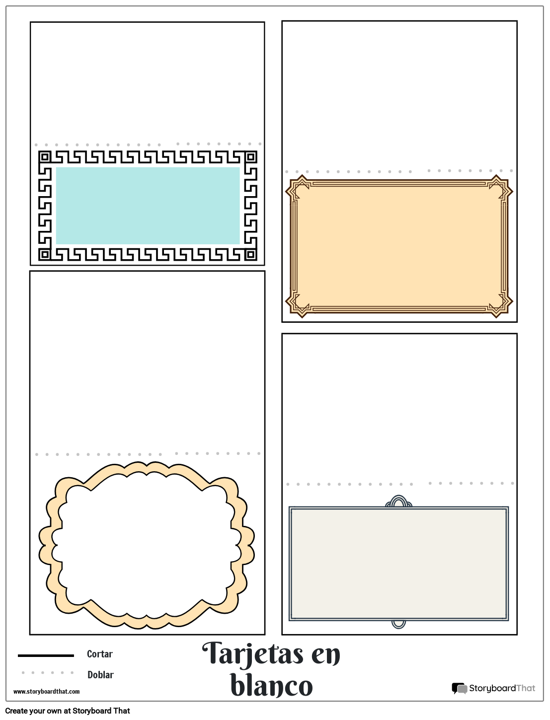 Descargas Gratuitas De Plantillas Para Tarjetas De Lugar