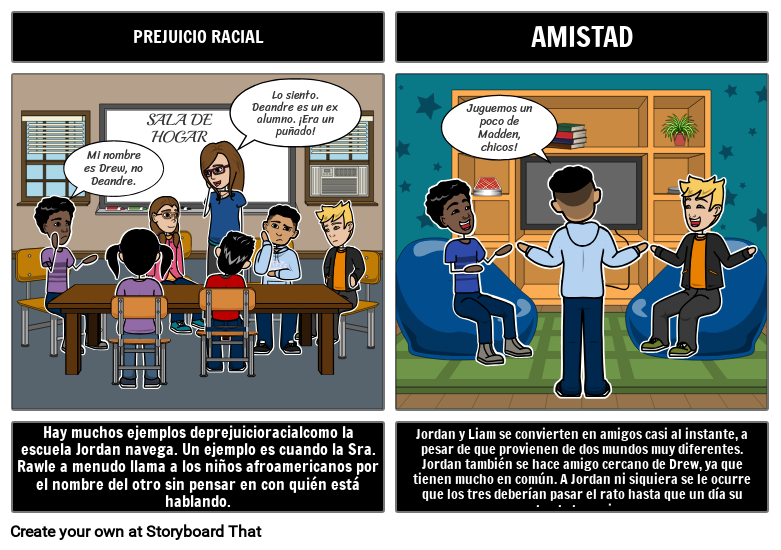 Nuevos Temas Para Niños Storyboard by es-examples