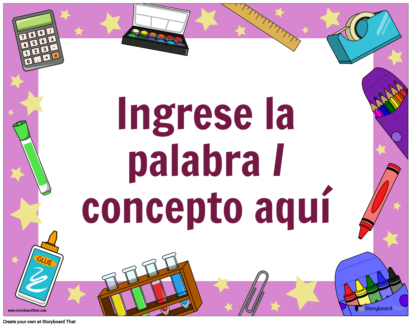 Pared de Palabras 12 القصة المصورة من قبل es-examples