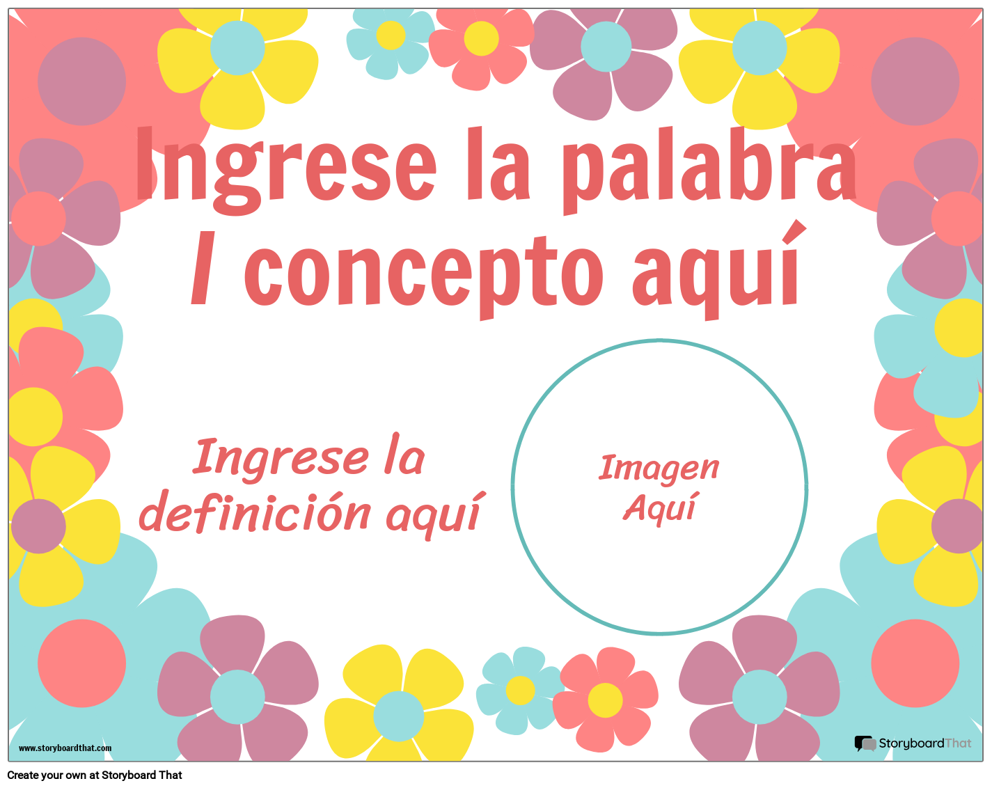 Pared de Palabras 2 Storyboard por es-examples