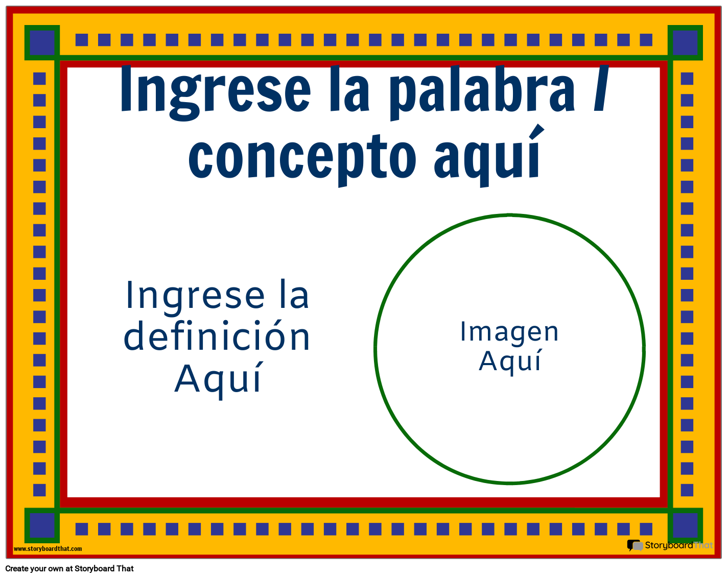 Pared de Palabras 5 Storyboard por es-examples