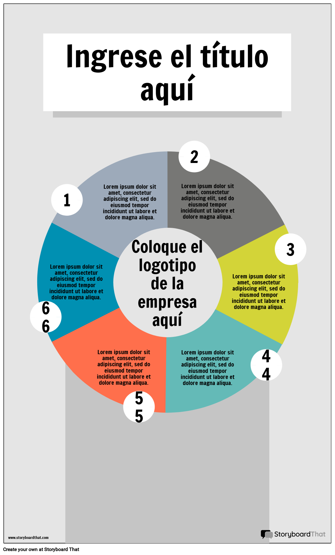 Plan De Negocios Gráfico Para Poner En Cómo Hacer Un Plan De