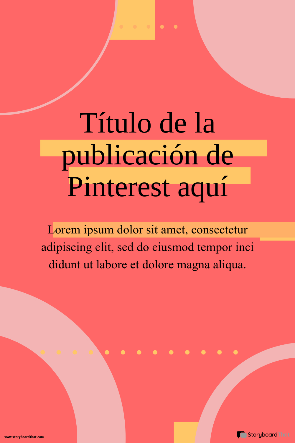 Plantilla Corporativa de Pinterest 3 Storyboard