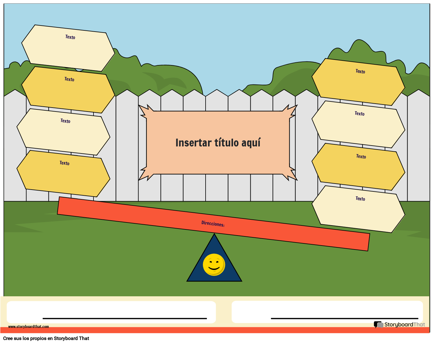 Plantilla de Gestión de Conflictos Storyboard by es-examples