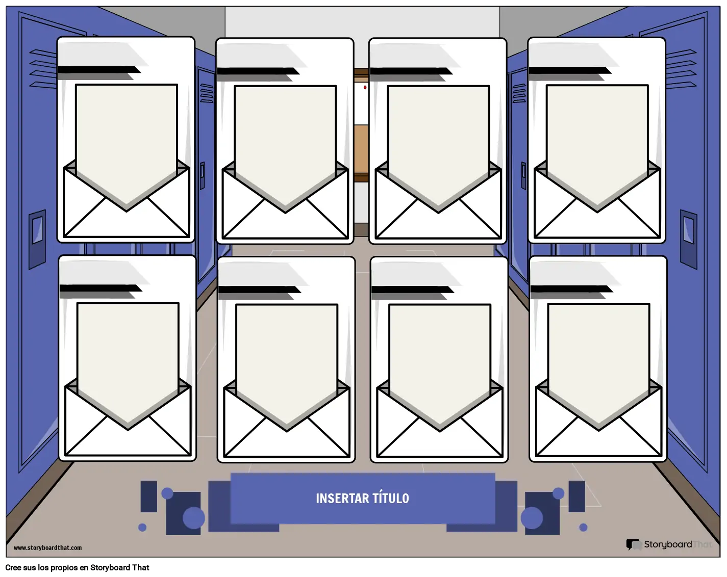 Plantilla de Juego de Cartas de Vocabulario Storyboard
