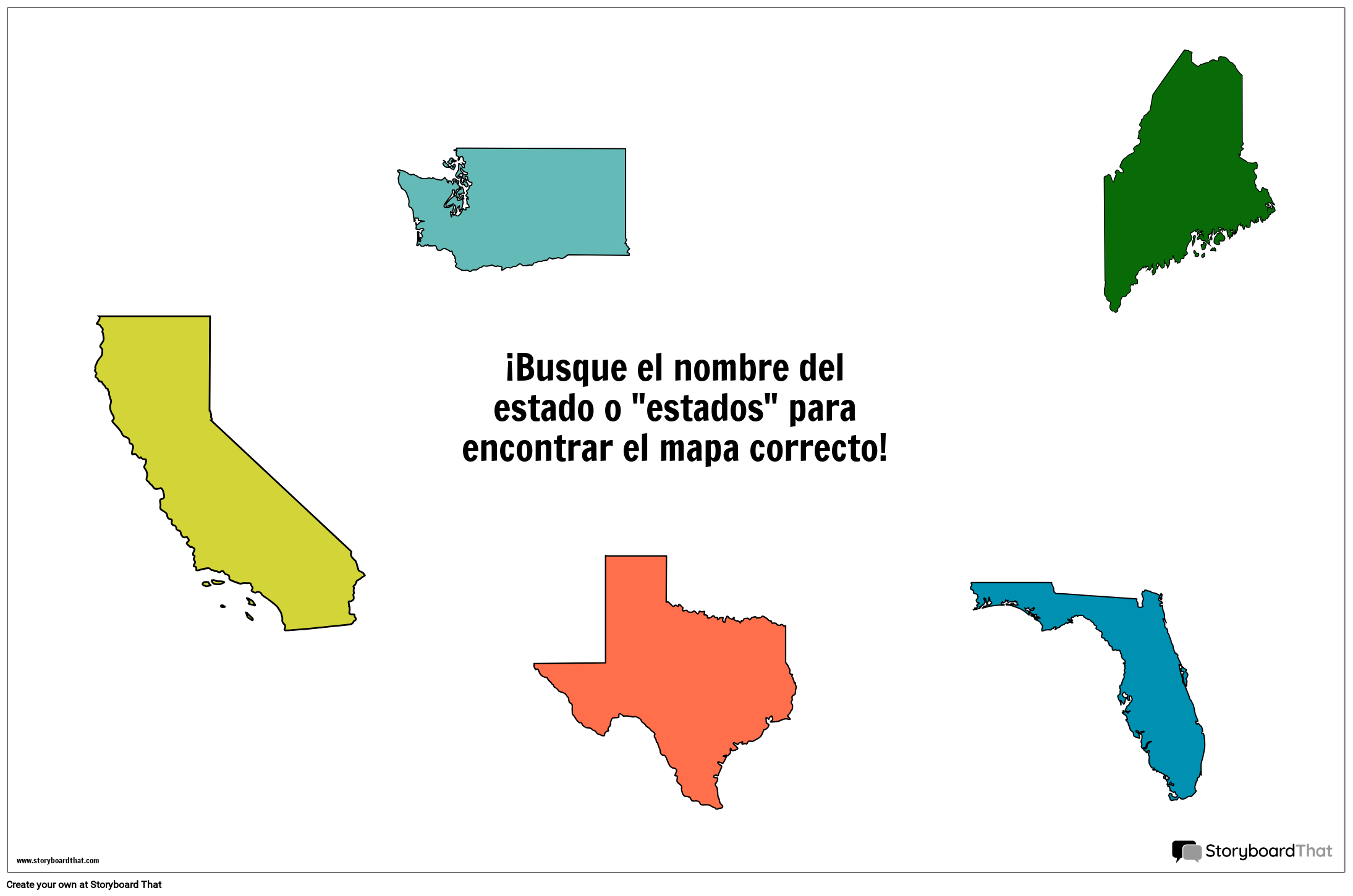 Mapas Estatales Grandes Para Imprimir