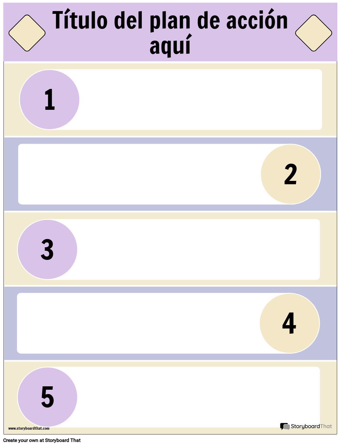 Plantilla de Plan de Acción de Infografía Corporativa 1