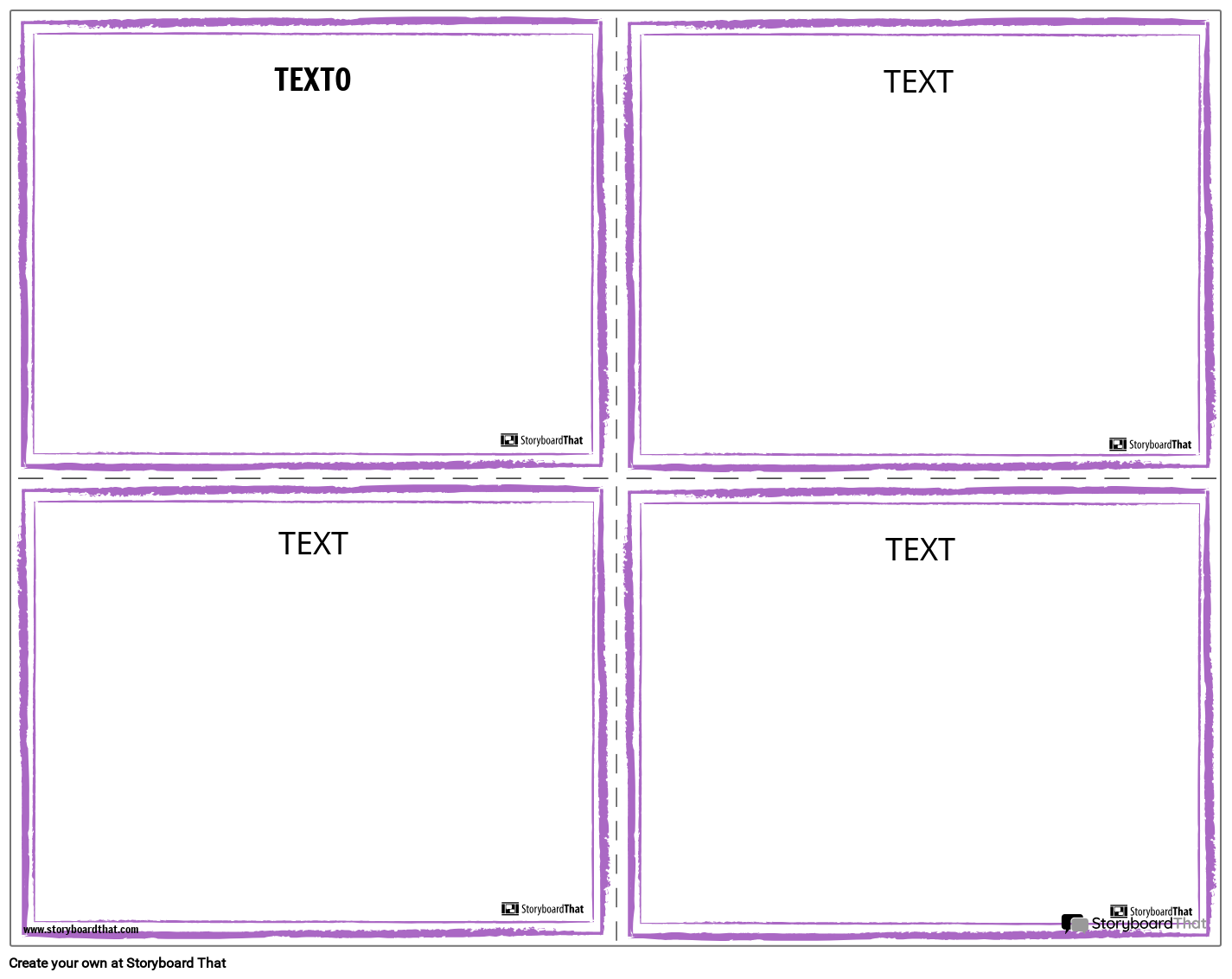 Plantilla de Tarjetas de Debate de Tareas 2 Storyboard