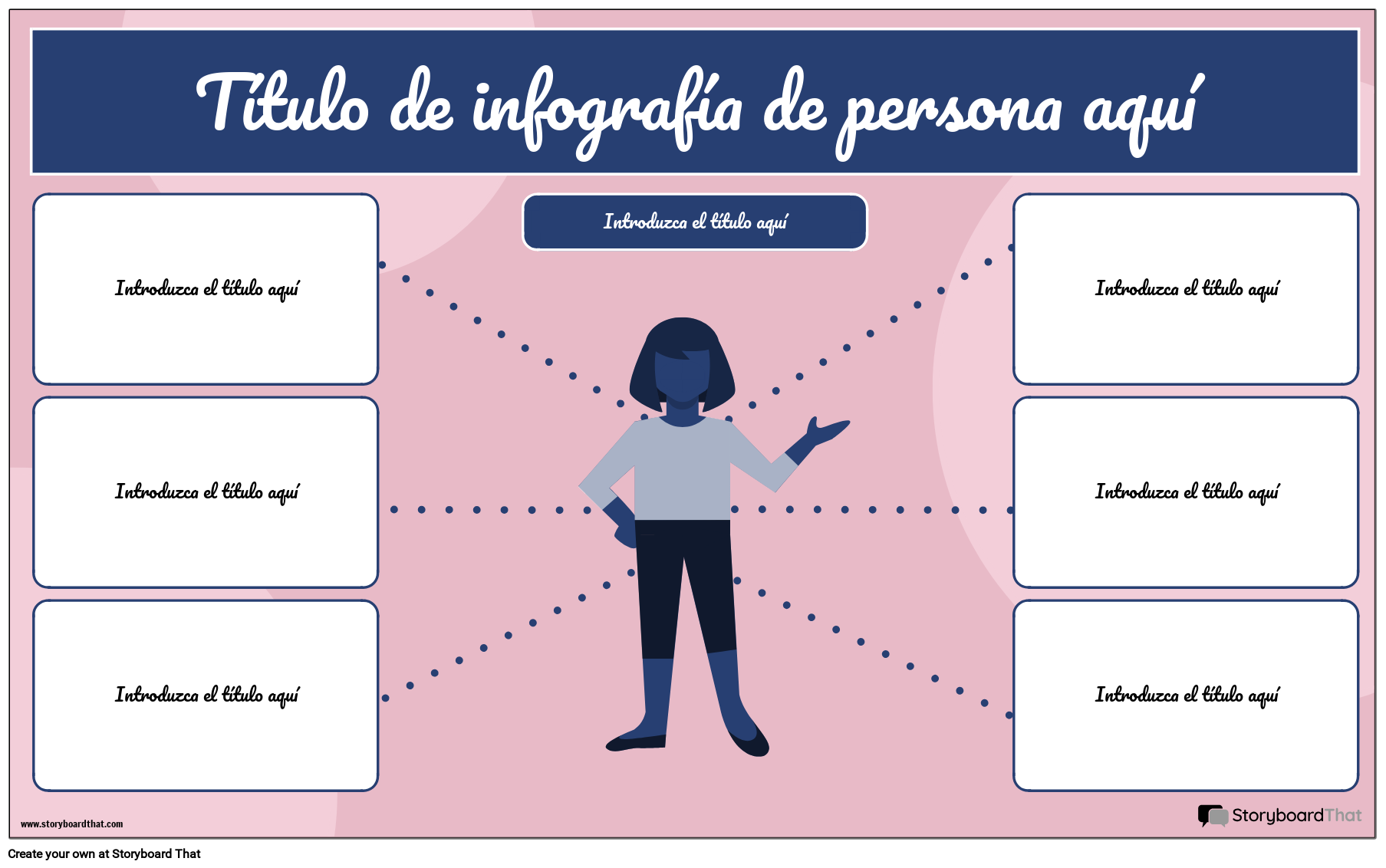Plantilla Infográfica de Persona Corporativa 1