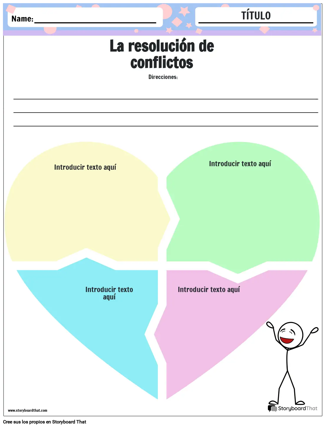 Resolución de Conflictos en el Aula Storyboard Resolución de Conflictos en el Aula Storyboard