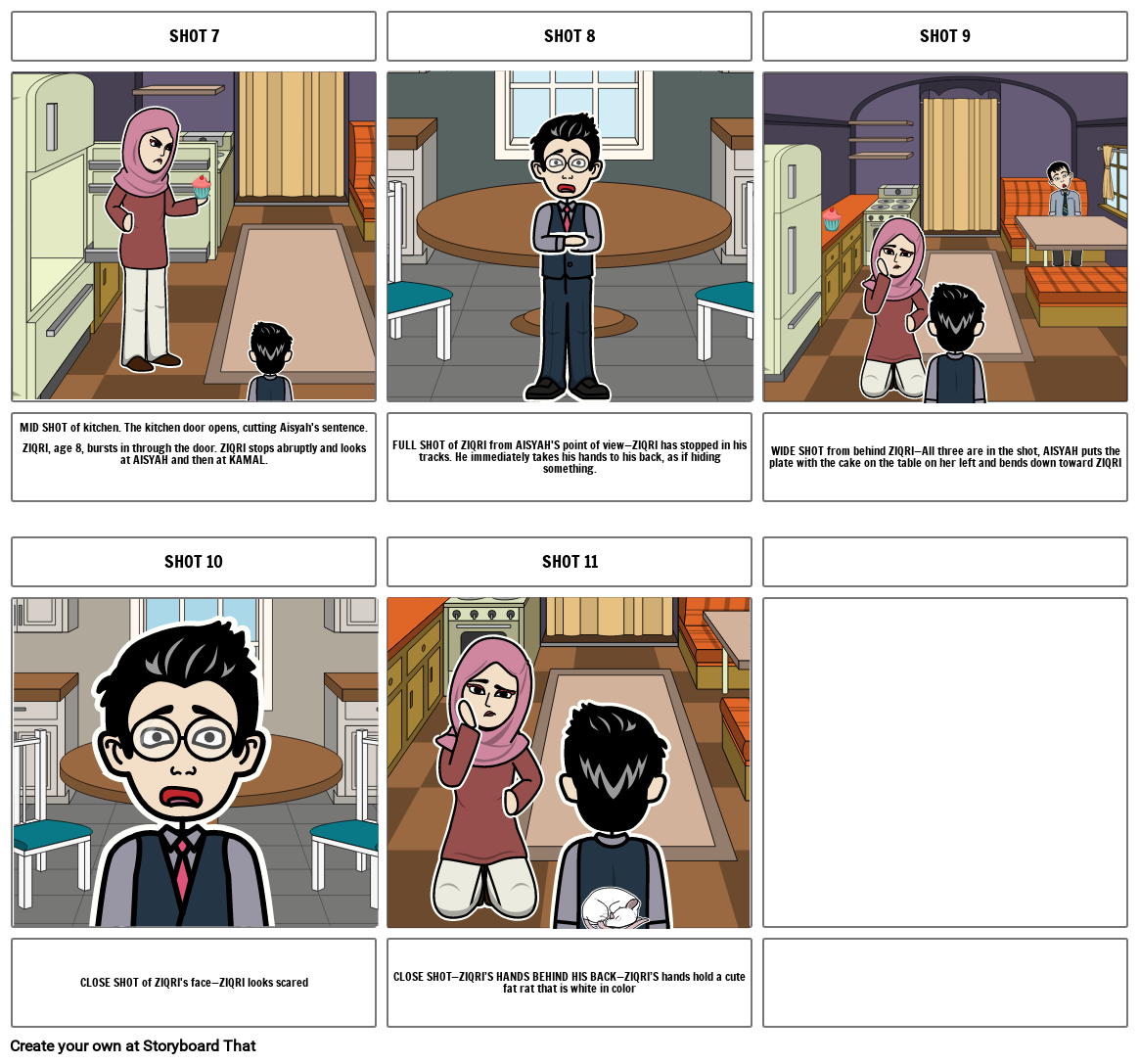 7 8 9 10 11 Storyboard By Esa