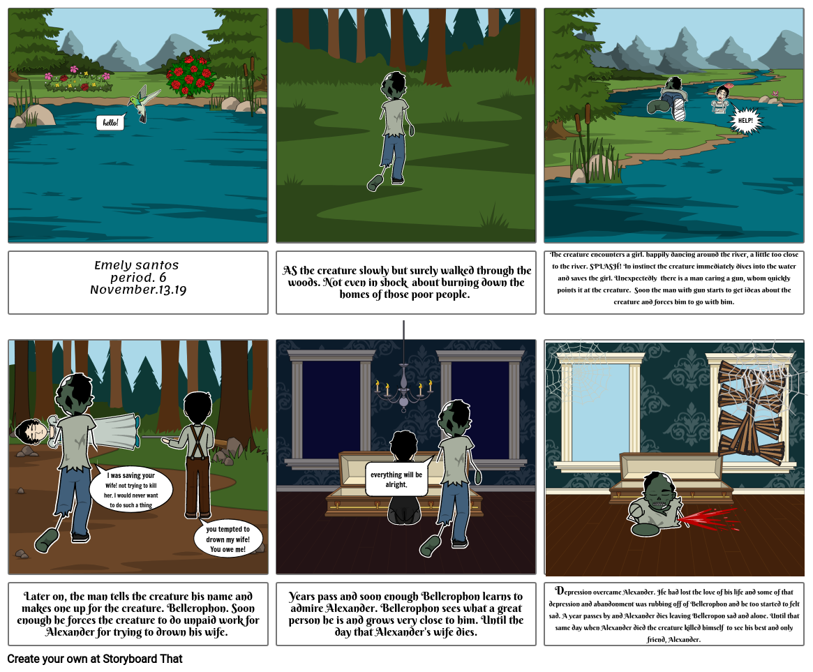 alternate ending Storyboard par esantos14428