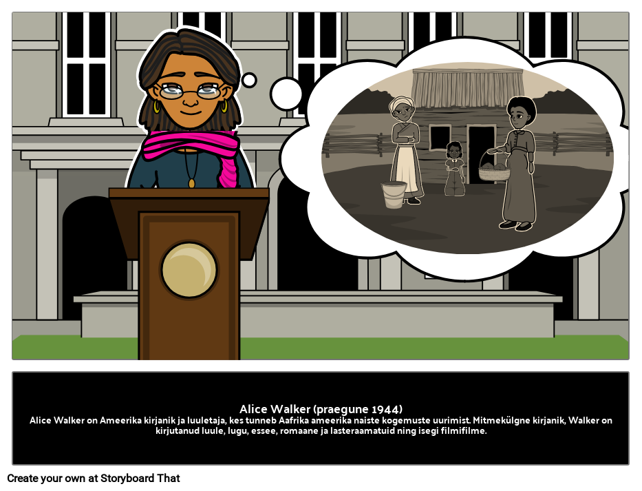 Alice Walker Storyboard per et-examples