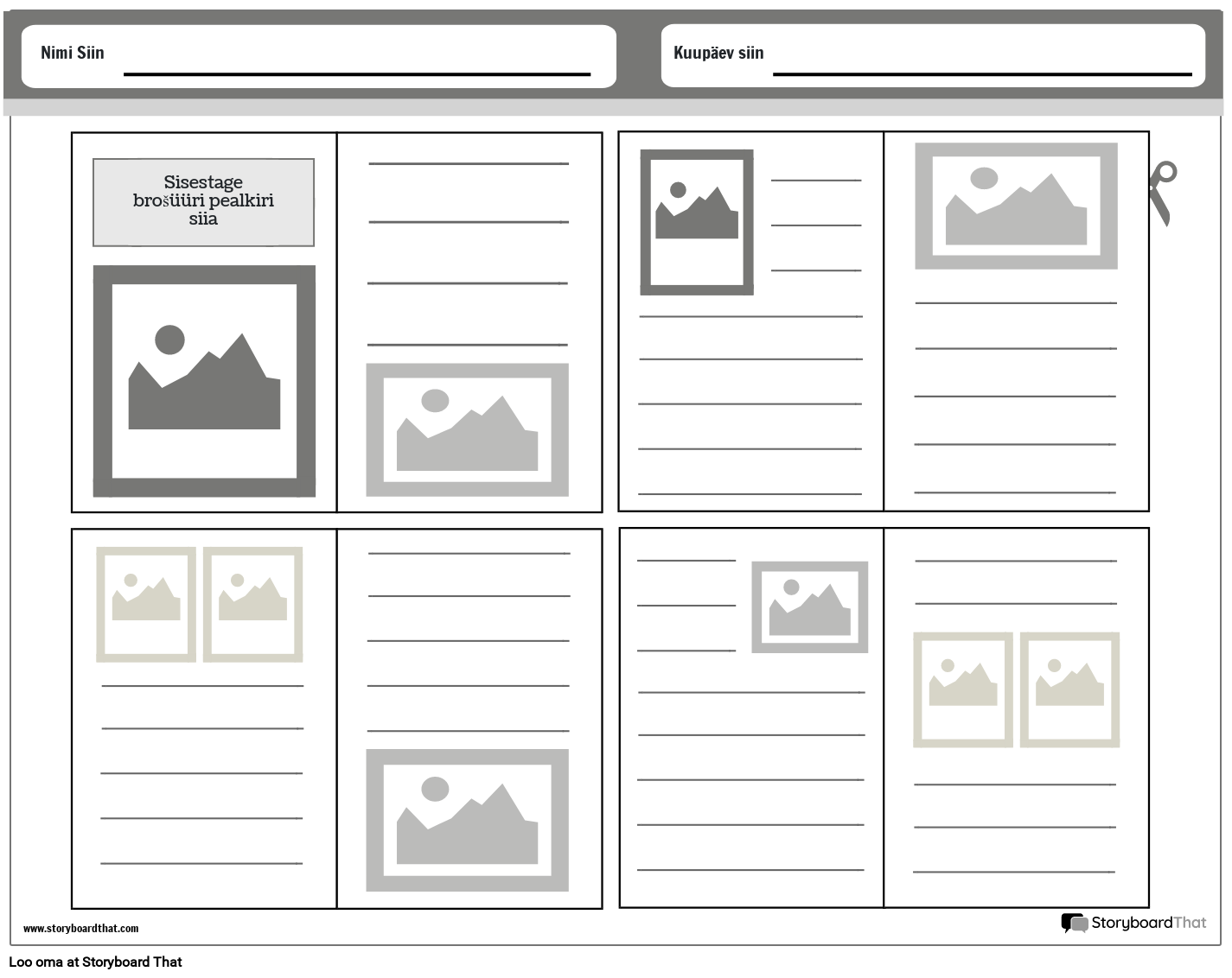 BW 2 (must-valge) Storyboard por et-examples