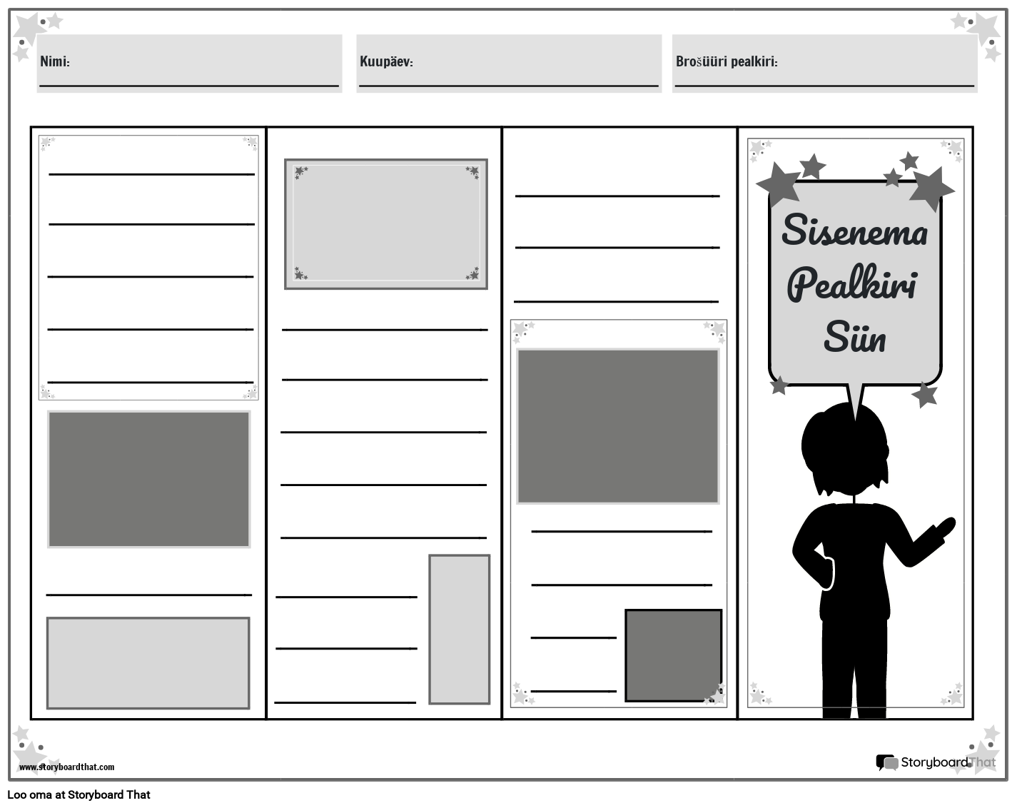 BW 4 (must-valge) Storyboard por et-examples
