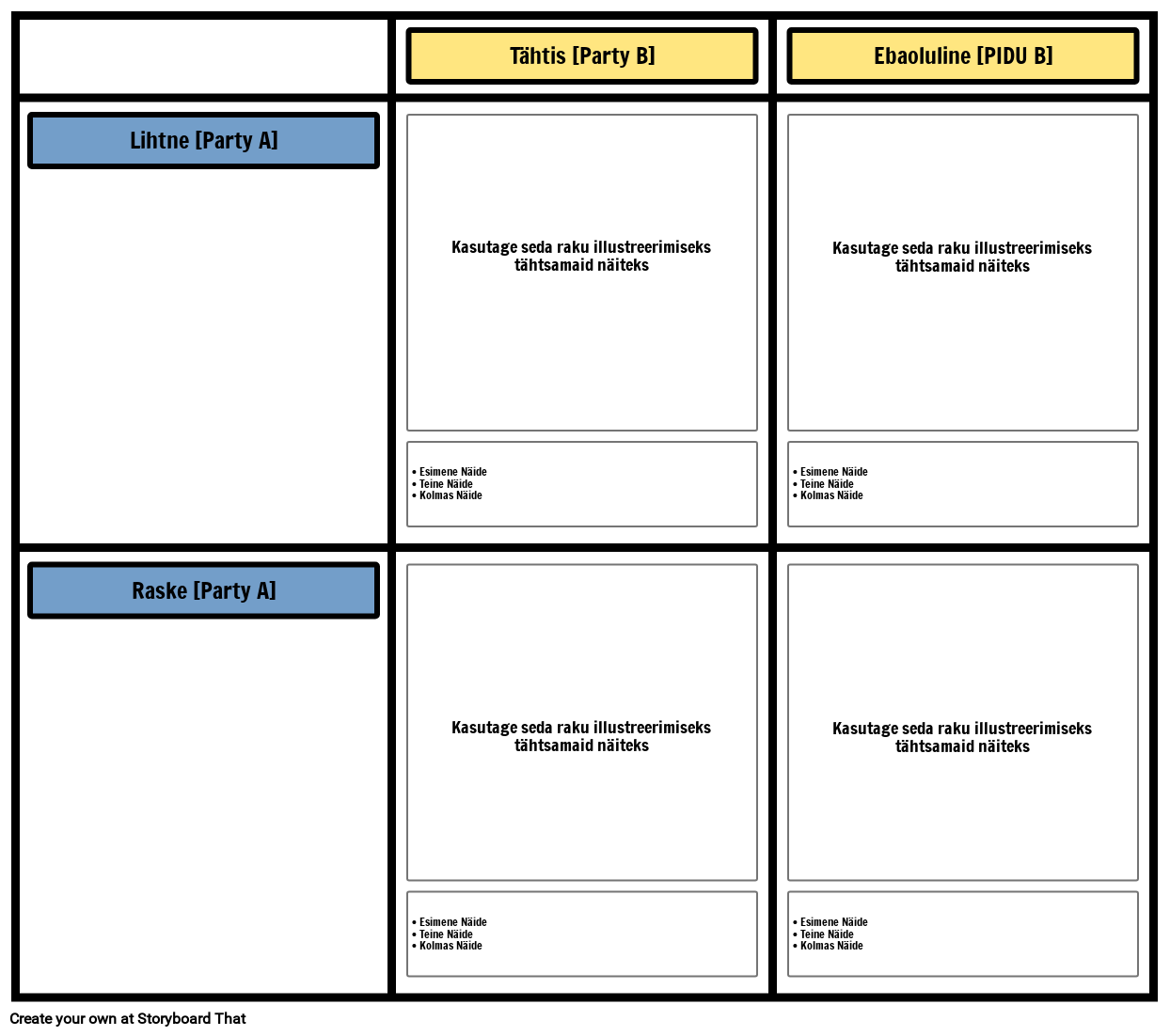 Common Ground Mall 2 Storyboard por et-examples