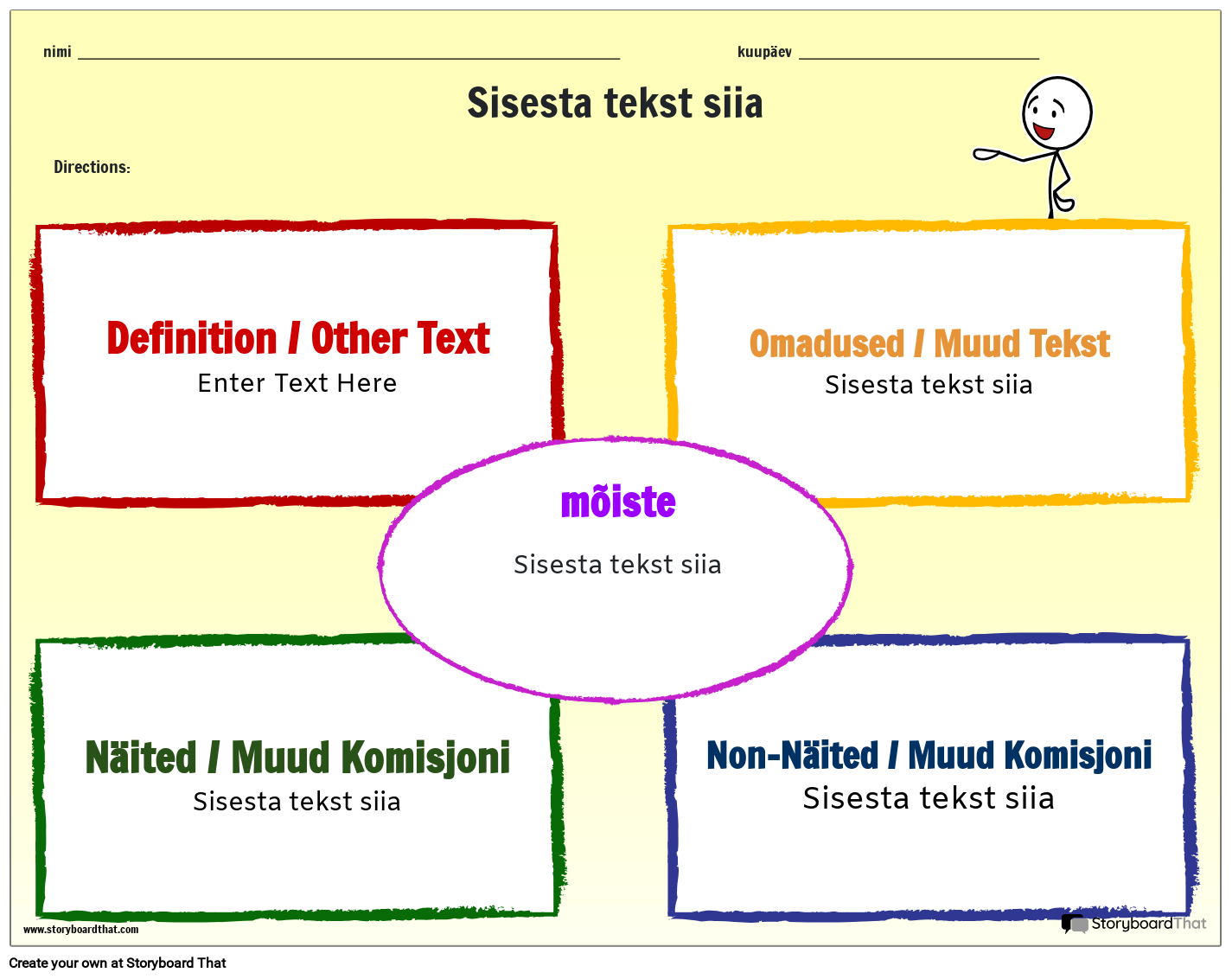 Frayeri Mudel 1 Storyboard por et-examples