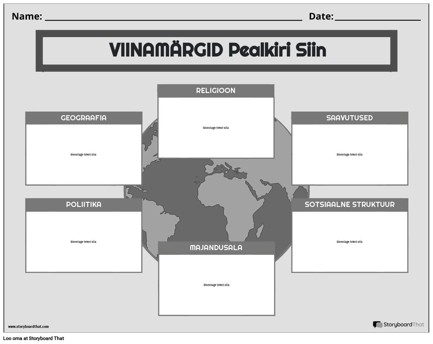 GRAPi Maastik Must-valge 1 Storyboard por et-examples