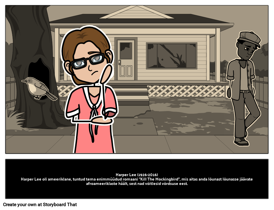 Kes oli Harper Lee? Storyboard por et-examples