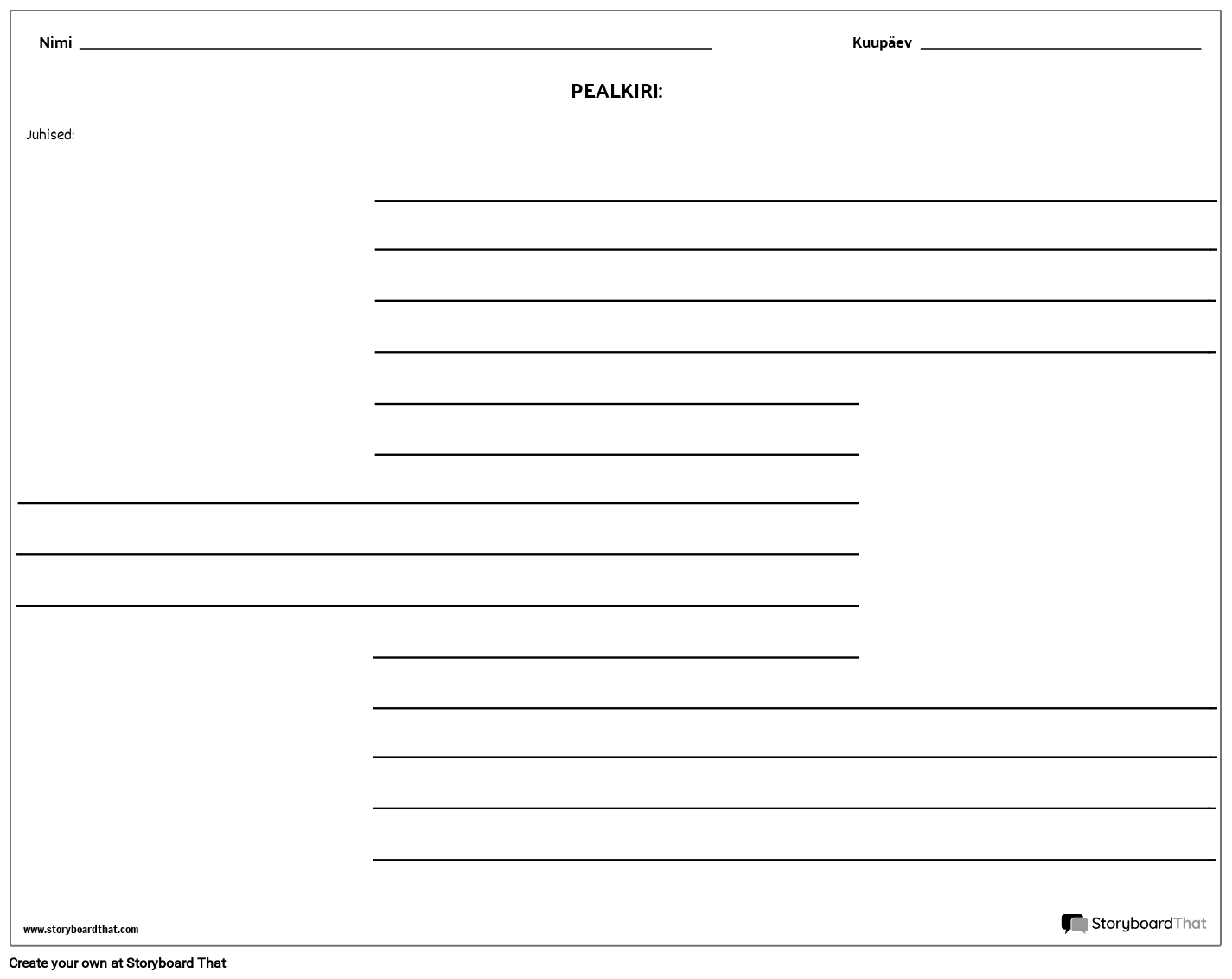 Kolm Ruutu Illustratsiooni Storyboard por et-examples