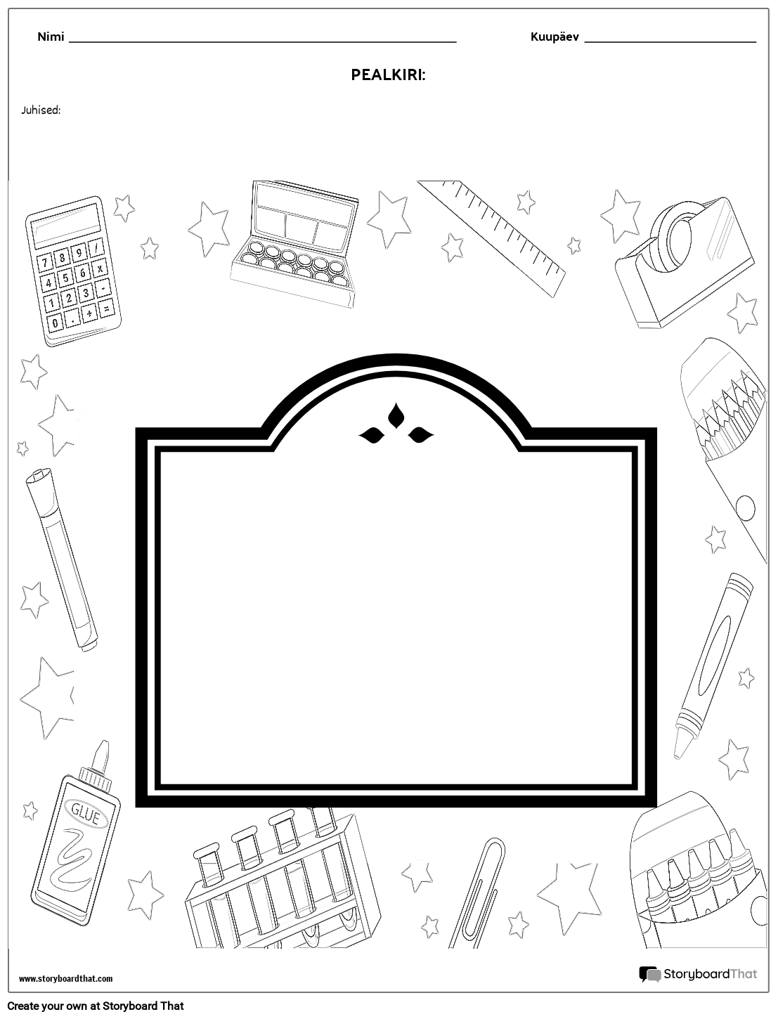 Koolitarbed Storyboard por et-examples