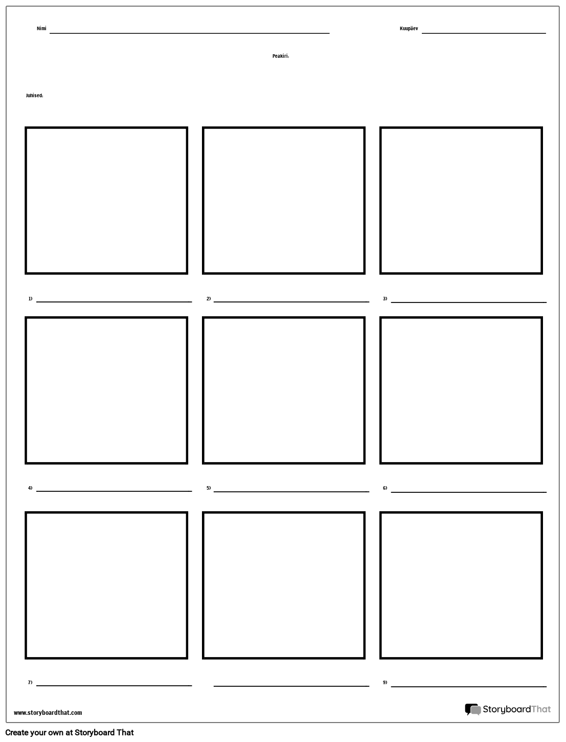 Label Images Storyboard by et-examples
